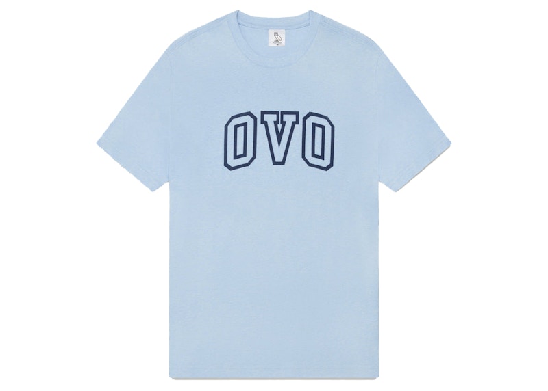 OVO Relaxed Fit Graphic T-shirt Blue Heather Men's - US