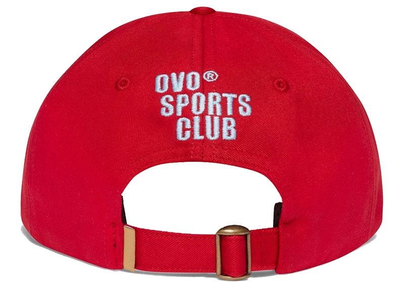 OVO Sports Club Hat Red Men's - SS21 - GB