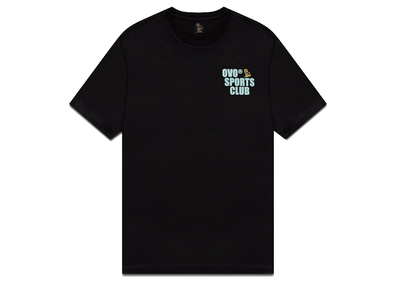 OVO Sports Club T-shirt Black Men's - SS21 - US