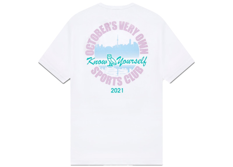 OVO Sports Club T-shirt White Men's - SS21 - GB