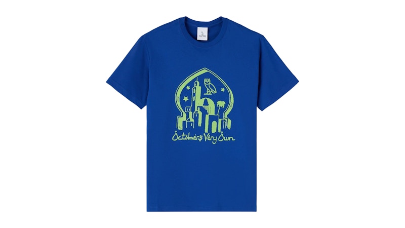 OVO Starlight T-Shirt Blue Men's - SS25 - US