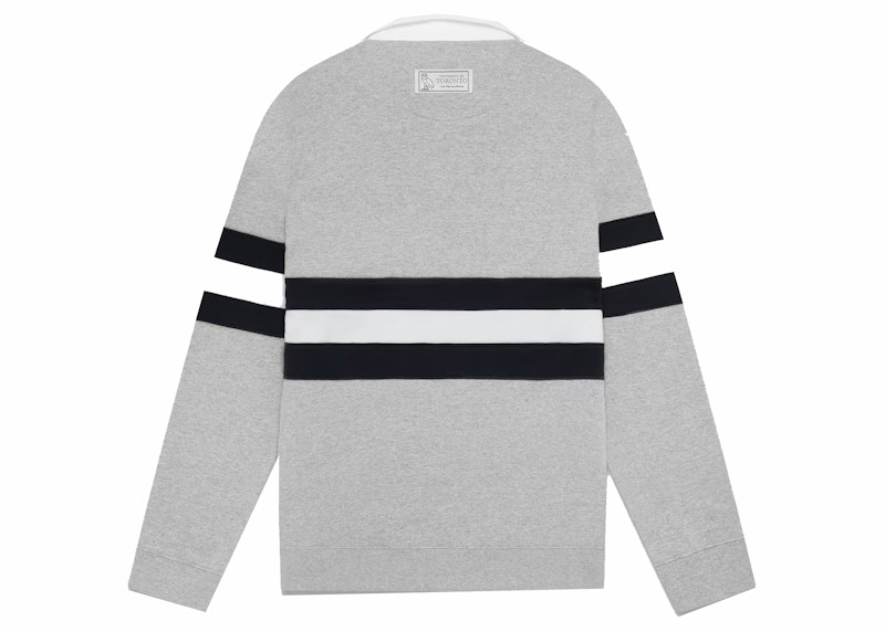 OVO U Of T Rugby Polo Heather Grey Men's - FW22 - US