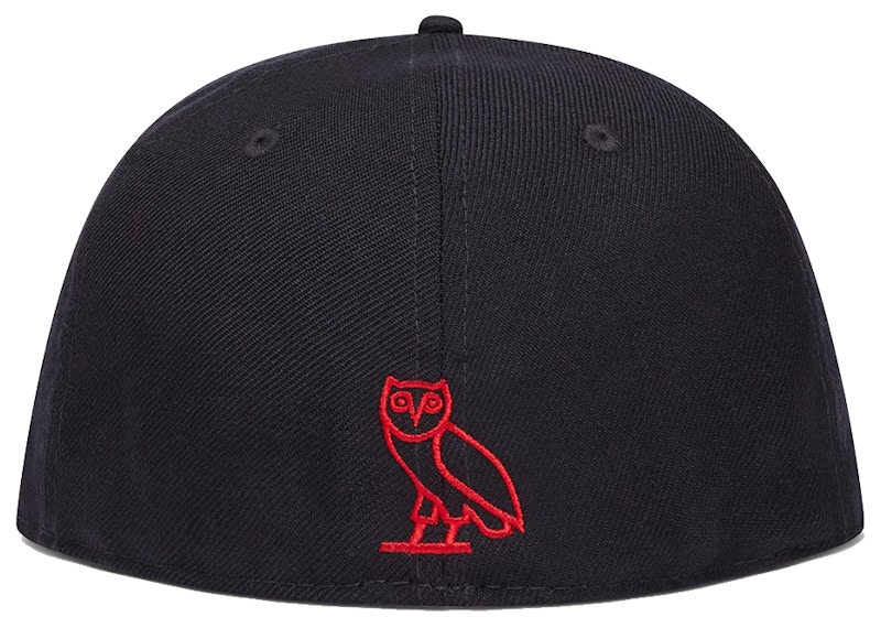 OVO Varsity New Era 59Fifty Fitted Cap Dark Navy Men's - SS22 - US