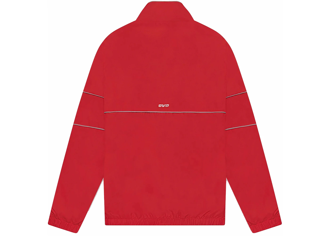 OVO Wind Tech Reflective Track Jacket Red Men's - FW22 - US OVO Wind Tech Reflective Track Jacket Red Men's - FW22 - US