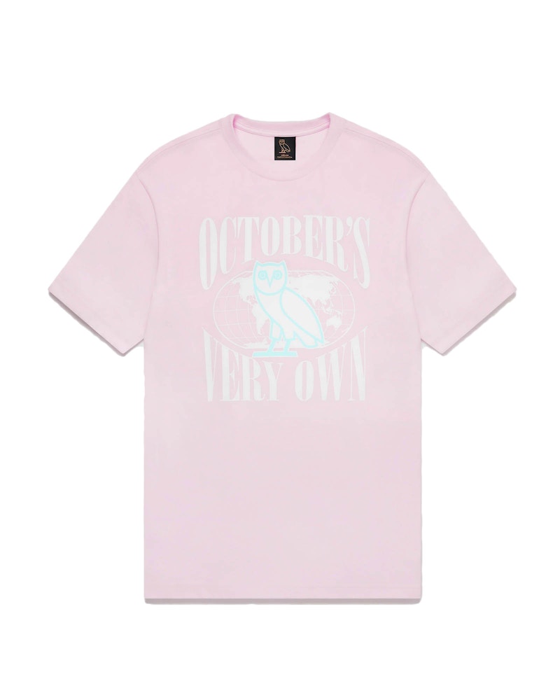 OVO World Tour T-shirt Pale Pink - SS21 - GB