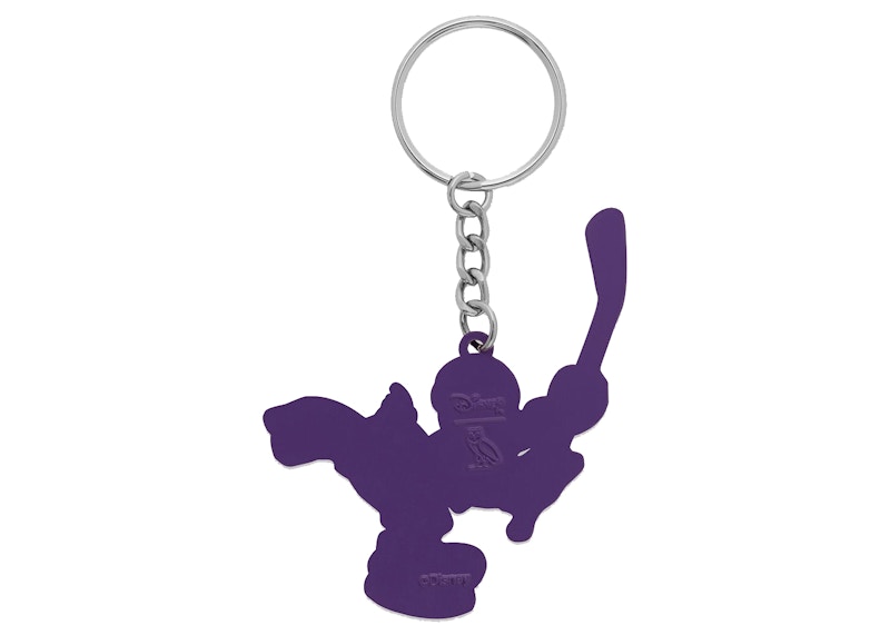 OVO x Disney Donald "OWLS" Keychain Yellow/Purple de la Collection ...