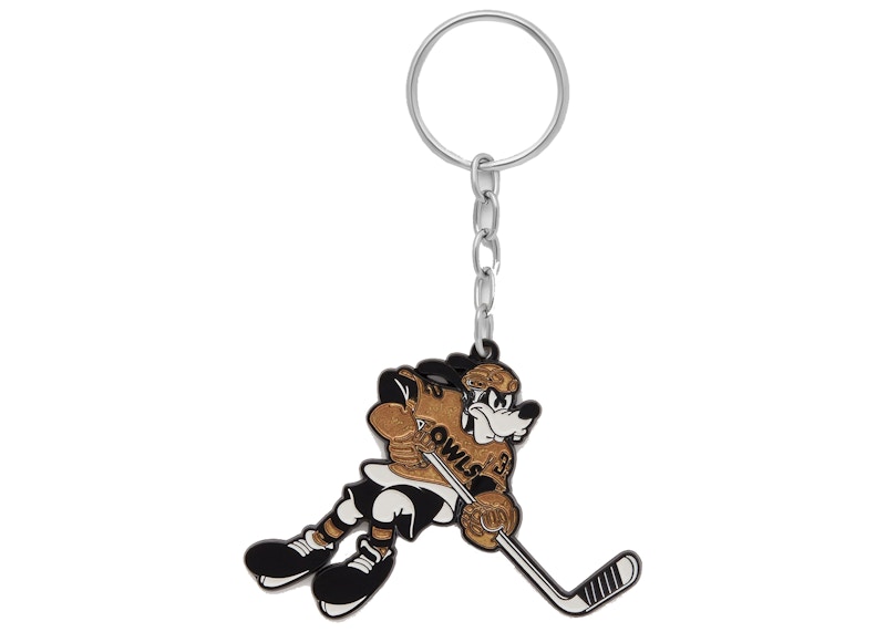 OVO x Disney Goofy "OWLS" Keychain Black/Gold - SS22 - GB