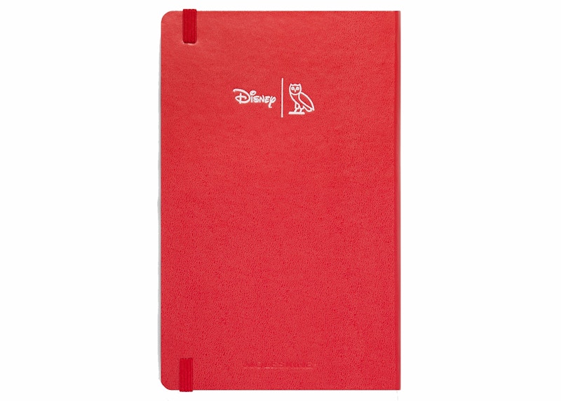 OVO x Disney Moleskine Notebook Red - SS22 - US