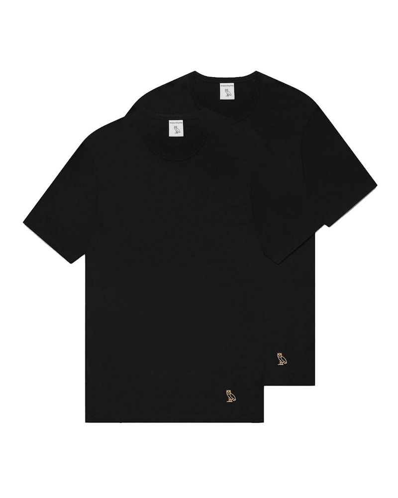 OVO x Essentials 2-Pack T-Shirt Black Men's - SS23 - US