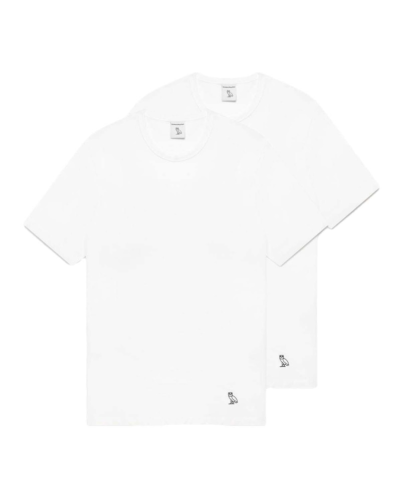 OVO x Essentials 2-Pack T-Shirt White - SS23 - FR