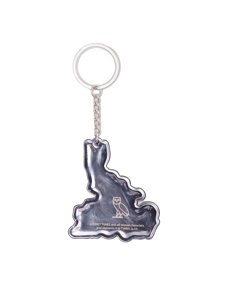 OVO x Looney Tunes Bugs Bunny Keychain Black - FW22 - US