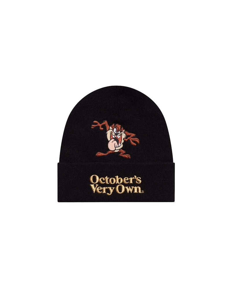 OVO x Looney Tunes Tasmanian Devil Beanie Black - FW22 - US