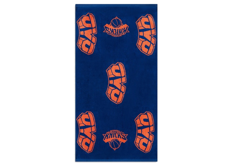 OVO x NBA Knicks Sideline Towel Blue - FW21 - US