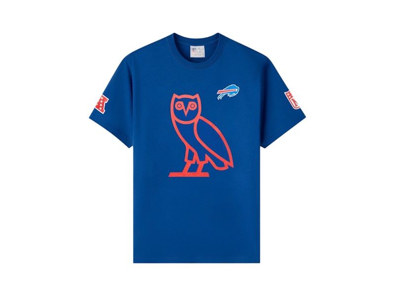 OVO x NFL Buffalo Bills Icon T-Shirt Blue Men's - FW24 - US