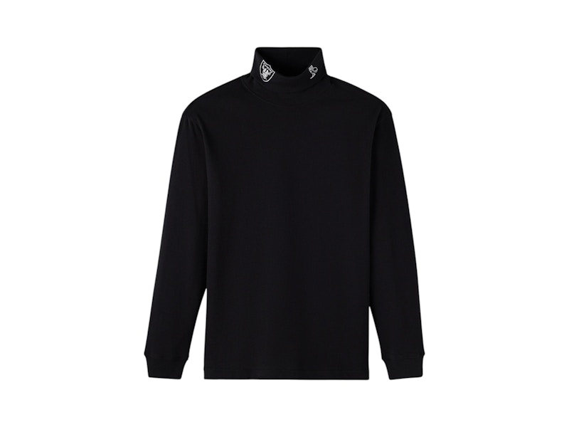 OVO x NFL Las Vegas Raiders Heavyweight Turtleneck Black Men's - FW24 - US