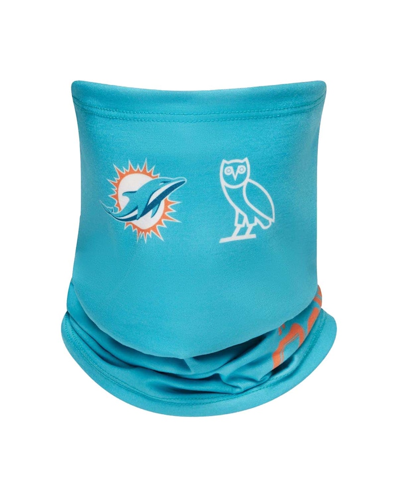 OVO x NFL Miami Dolphins Neck Gaiter Teal Men's - SS23 - US