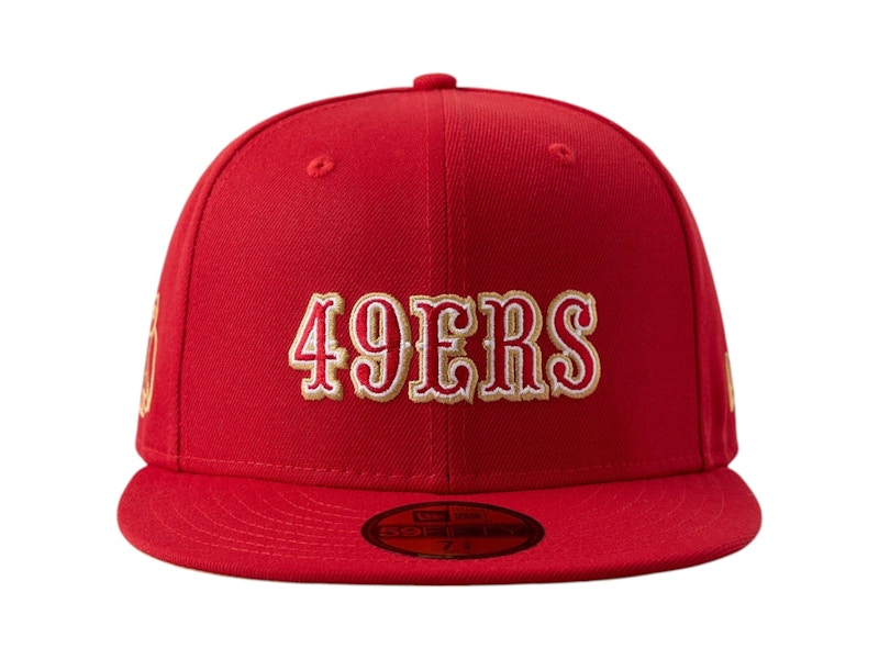 OVO x NFL New Era San Francisco 59Fifty Cap Red Men's - FW24 - US