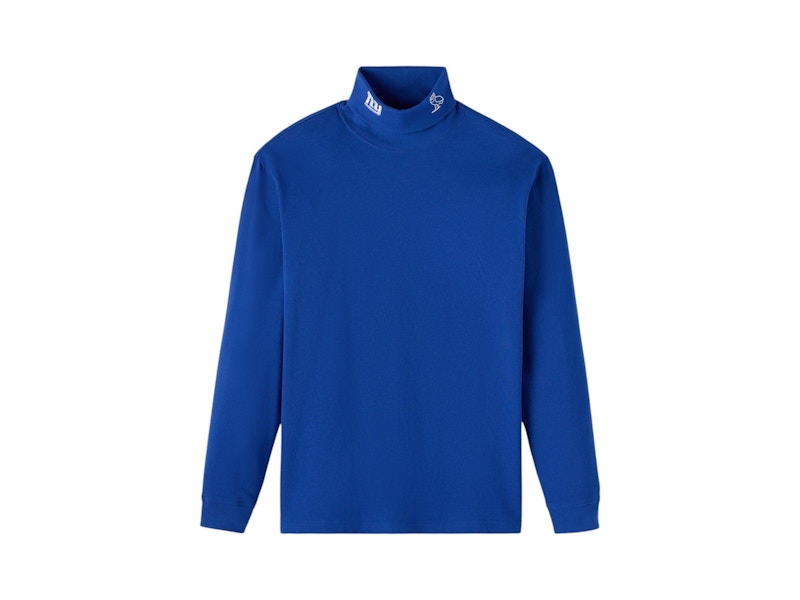 OVO x NFL New York Giants Heavyweight Turtleneck Blue Men's - FW24 - US