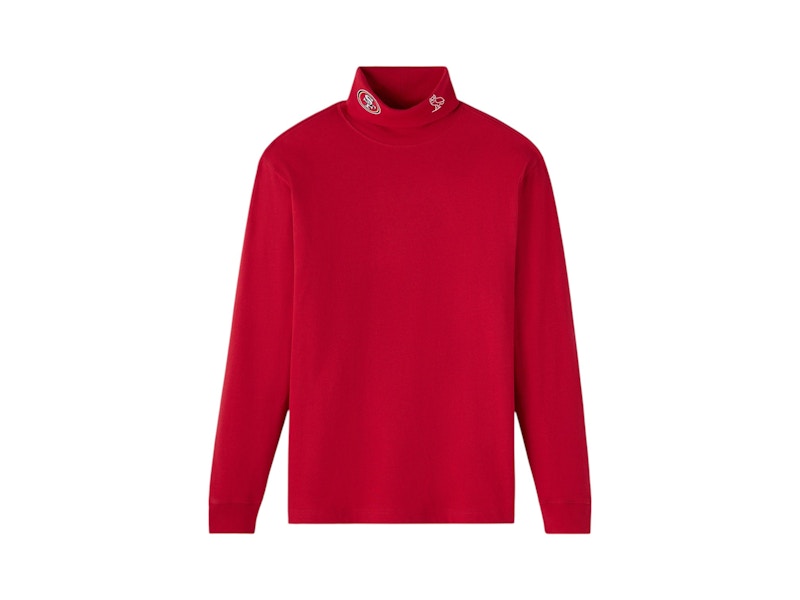 OVO x NFL San Francisco 49Ers Heavyweight Turtleneck Red Men's - FW24 - US