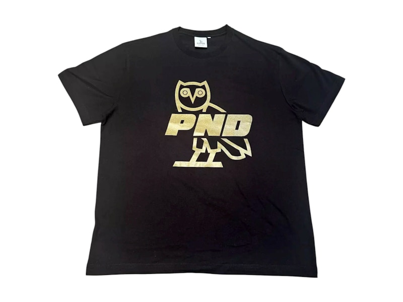 OVO x Party Next Door PND Owl T-shirt Black Men's - SS25 - US