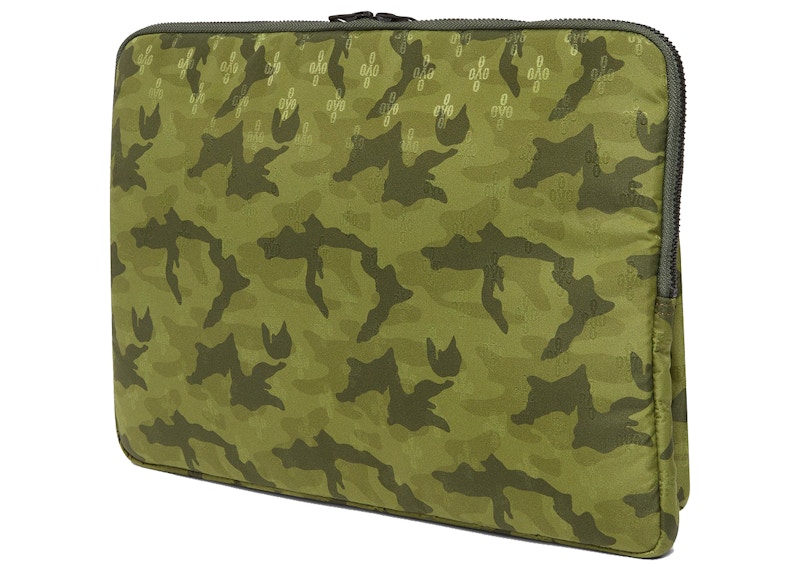 OVO x Porter Document Case Green Camo - SS22 - US