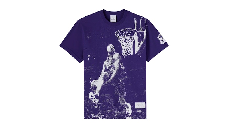 OVO x Raptors Vince Carter Dunk T-shirt Purple Men's - SS25 - US