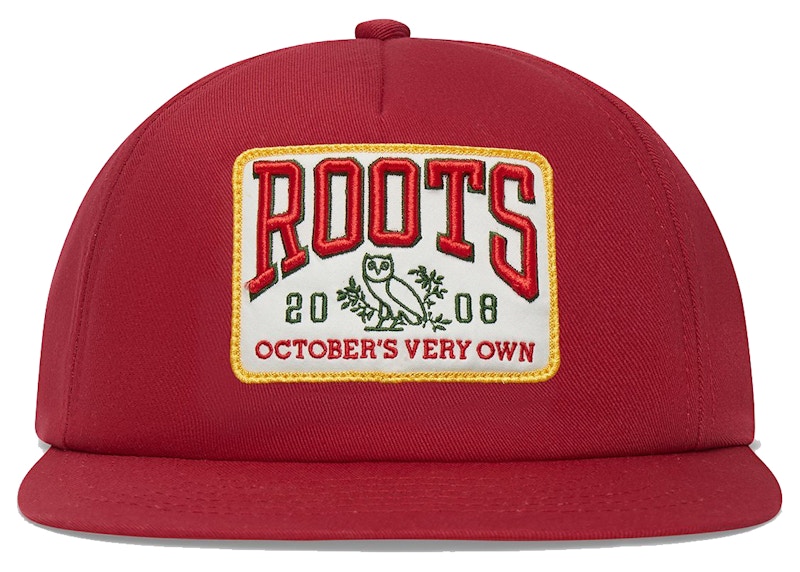 OVO x Roots Trucker Cap Red - FW21 - US