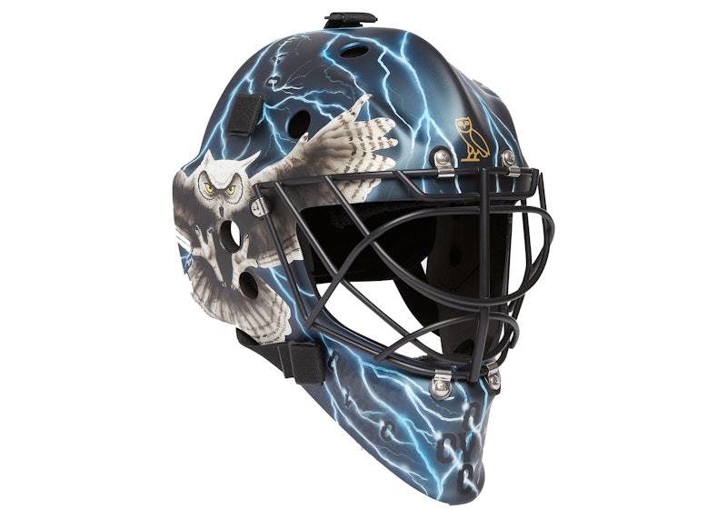 OVO x Sherwood 906 Large Coveted Goalie Mask Black - FW21 - US