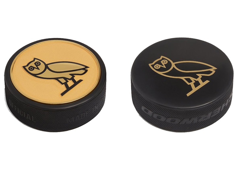 OVO x Sherwood Hockey Puck Gold - FW21