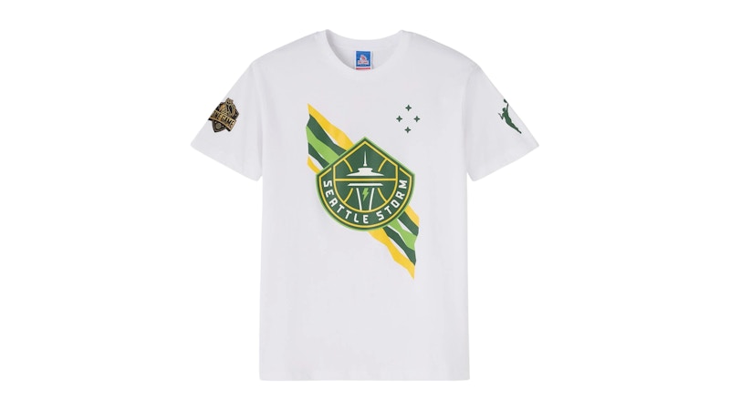 OVO x WNBA Seattle Storm T-Shirt White Hombre - SS25 - MX