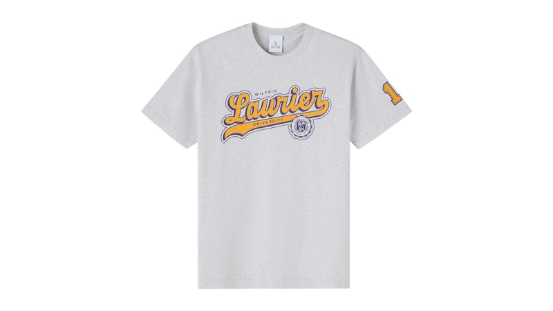 OVO x Wilfrid Laurier University T-shirt Ash Heather Grey Herren - SS25 ...