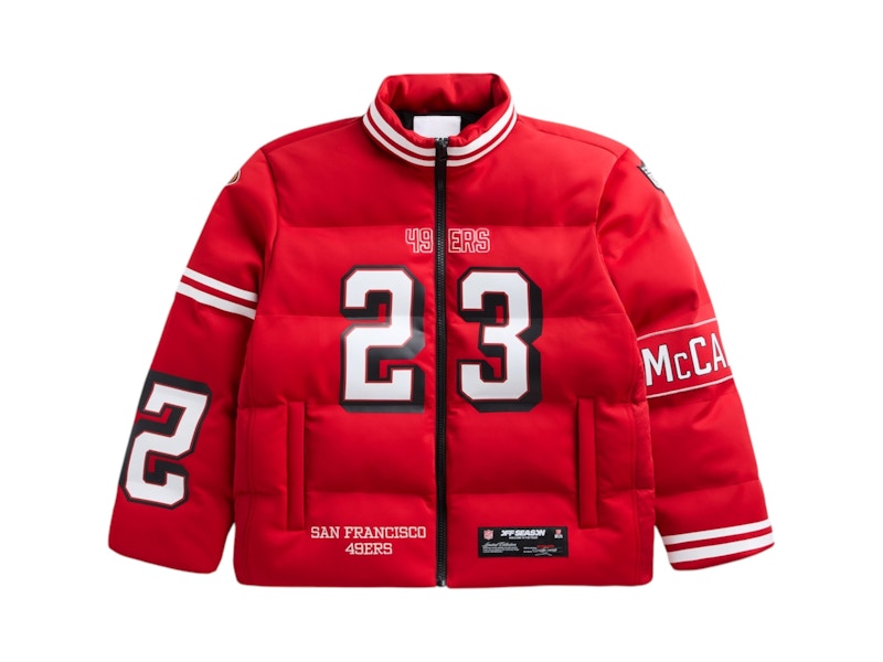 Off Season x NFL Christian Mccaffrey San Francisco 49Ers Player Puffer ...