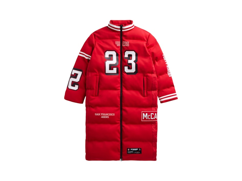 Off Season x NFL Christian Mccaffrey San Francisco 49Ers Player Puffer ...