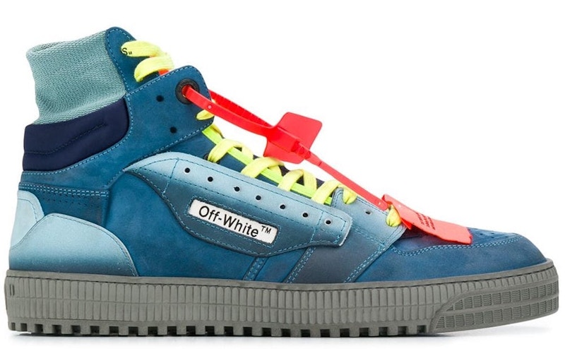 OFF-WHITE Court High Blue Yellow FW19 Men's - OMIA065F198000393031 - US