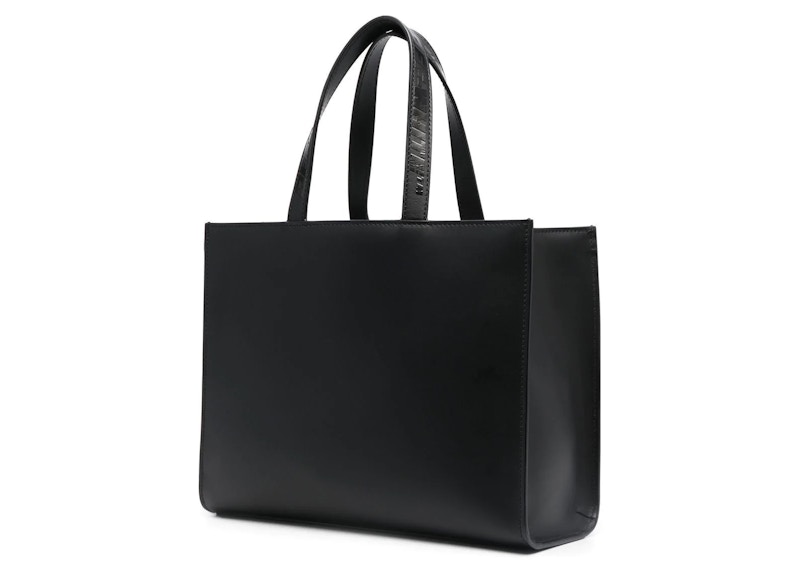 OFF-WHITE Diag Hybrid Shop 28 Lettering Tote Bag Black/White - FW22 - US