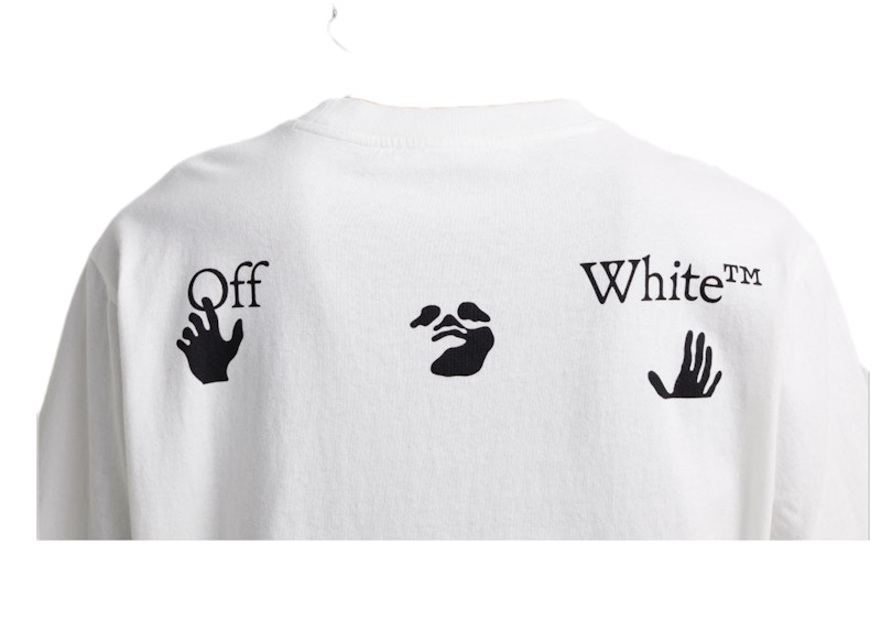 OFF-WHITE Hand Off S/S T-shirt White/Black Men's - FW21 - US