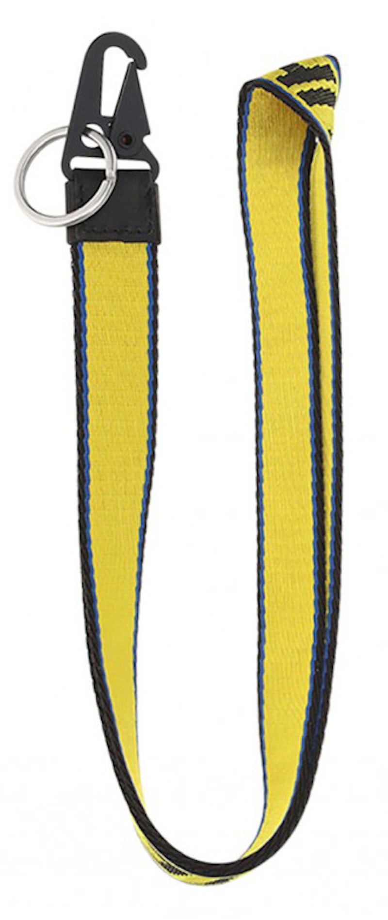 OFF-WHITE Key Ring Neck Keychain Yellow/Black - SS22 - US