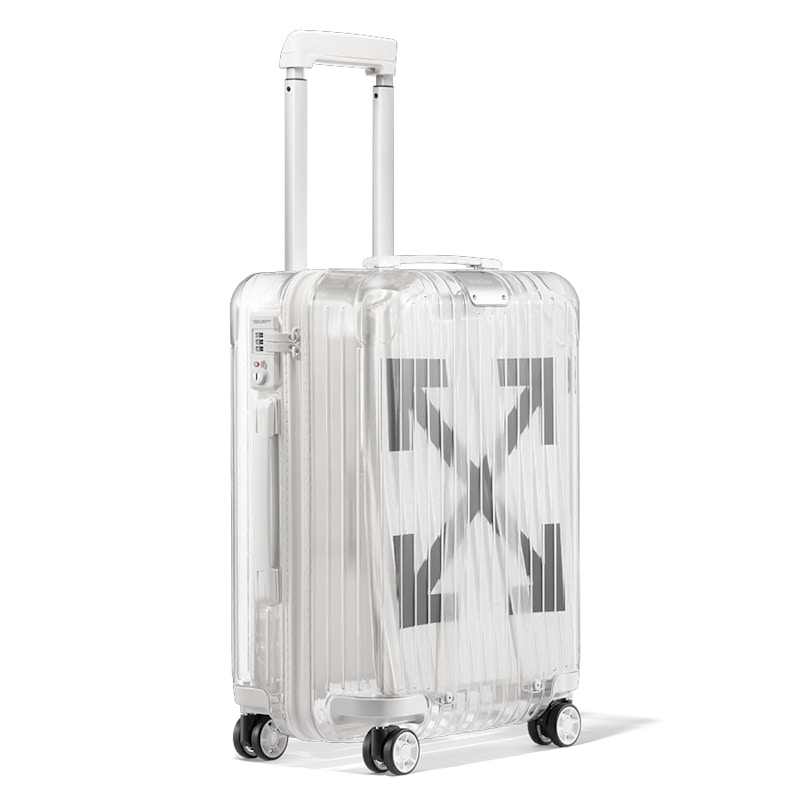 OFF-WHITE Rimowa See Through 36L Case White - FW18 - US