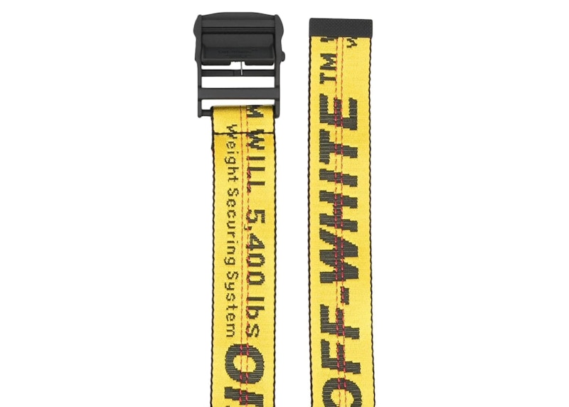 OFF-WHITE Women's Classic Industrial Belt Yellow/Black - FW22 - US