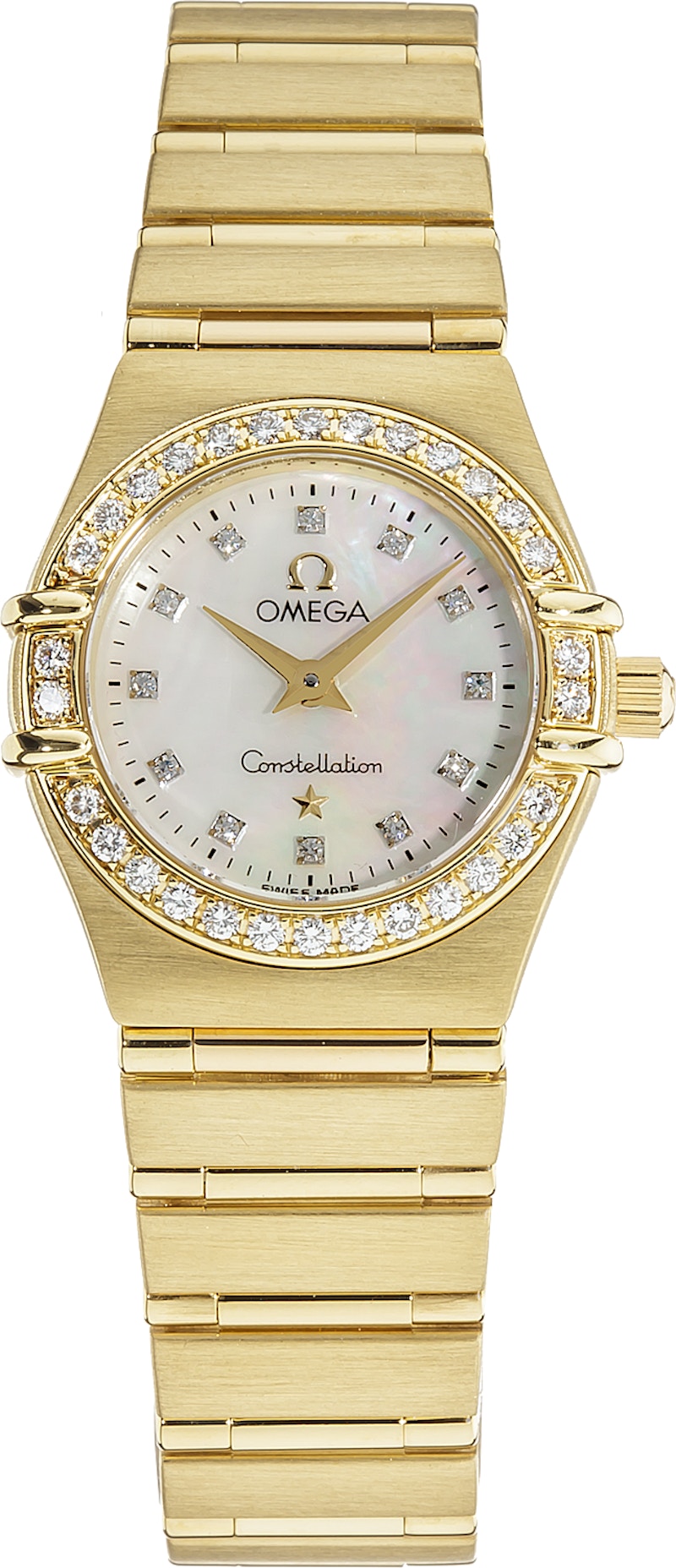 Omega Mini Constellation 1167.75.00 22mm in Yellow Gold - GB