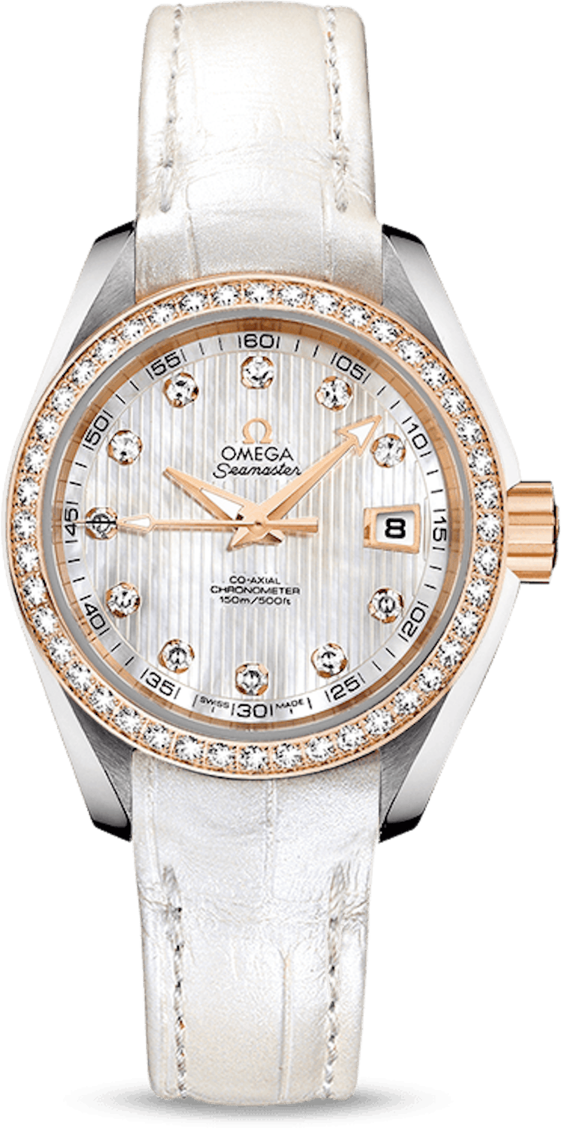 Omega Seamaster Aqua Terra 231.28.30.20.55.001 30mm in Steel/Rose Gold - GB