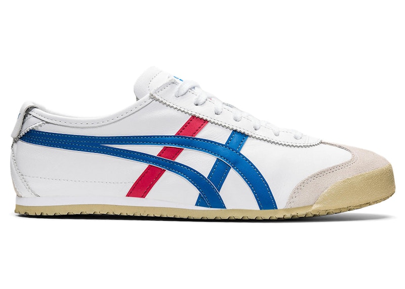 Onitsuka Tiger Mexico 66 White Blue Red Hombre - 1183C102-100/DL408 ...
