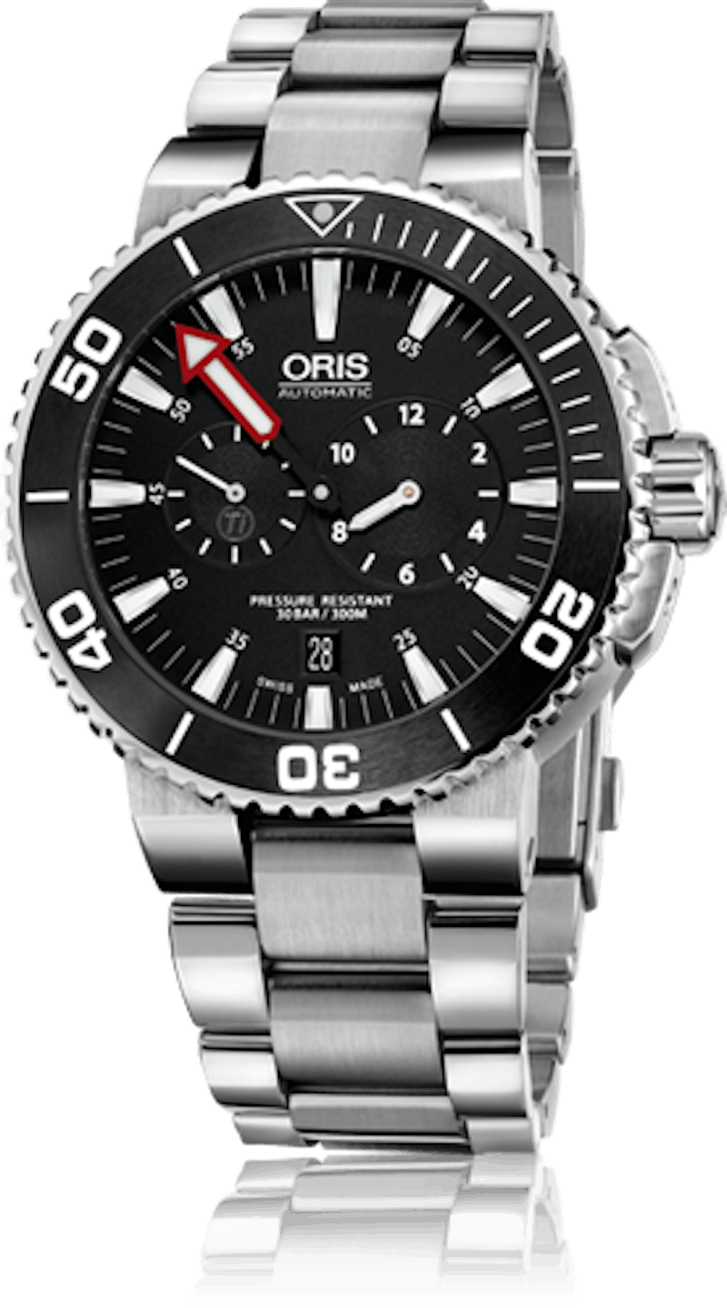 Oris Aquis Regulateur Der Meistertaucher 749-7677-7154MB 43mm in ...