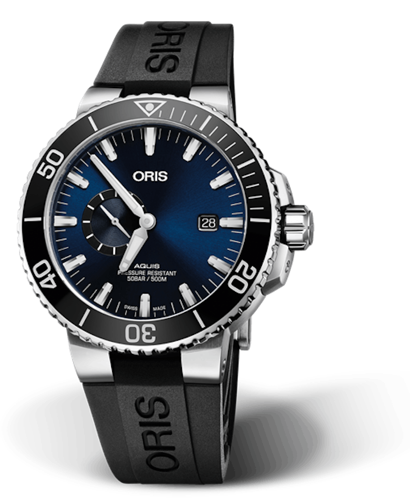 Oris Aquis Small Second 01 743 7733 4135-07 4 24 64EB 46mm in Stainless ...
