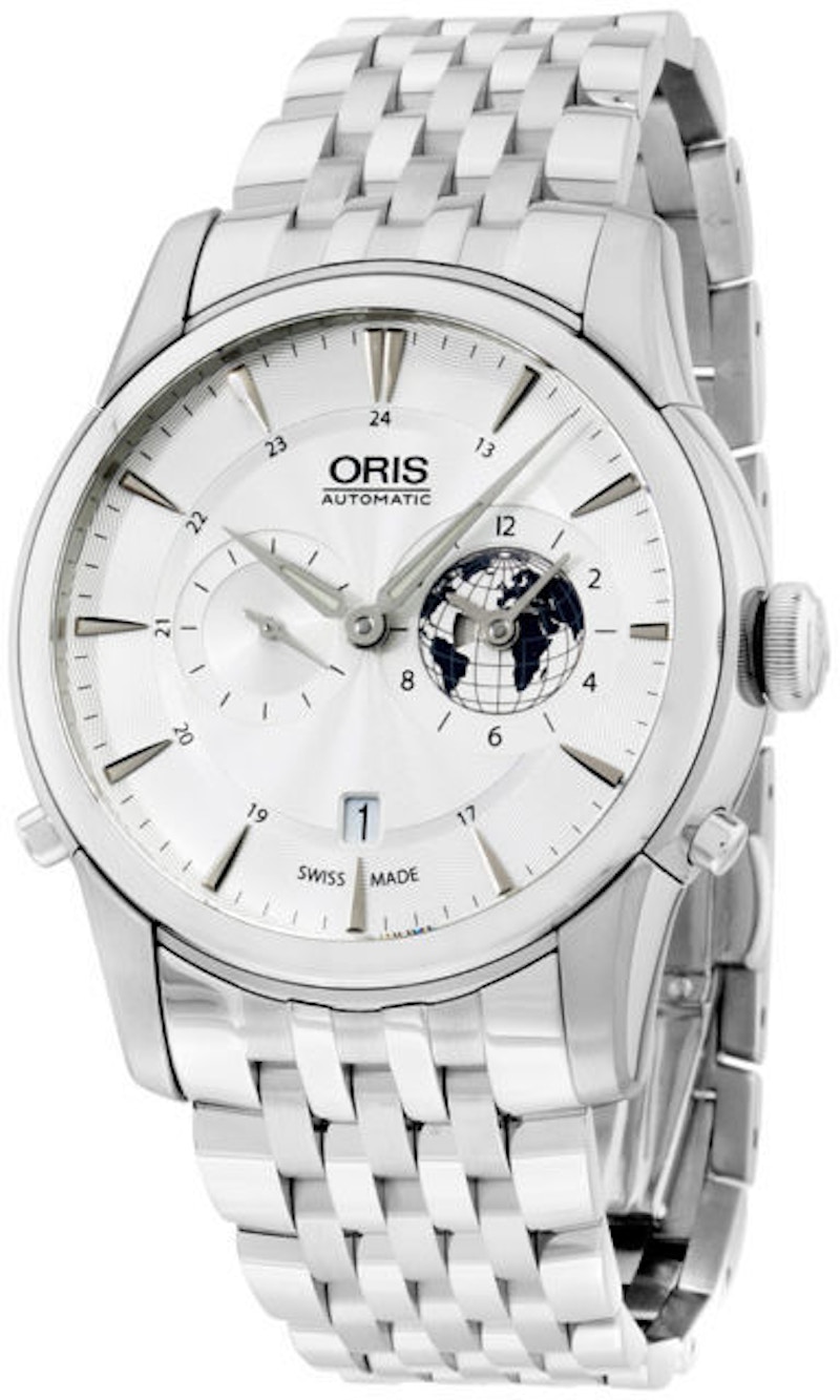 Oris Artelier GMT 690-7690-4081MB 42mm in Stainless Steel - JP