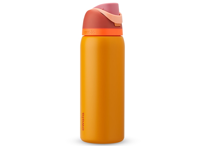 Owala Marigold FreeSip 32oz Water Bottle Yellow in Stainless Steel - GB