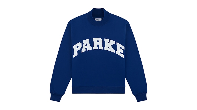 Parke Holiday Varsity Turtleneck Winter Berry/Baby Blue - FW25 - US