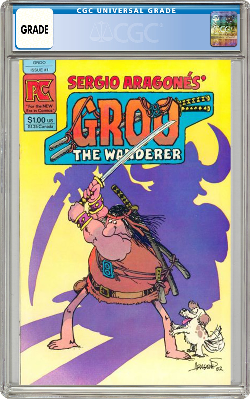 Pacific Comics Groo the Wanderer (1982 Pacific) #1 Comic Book CGC ...