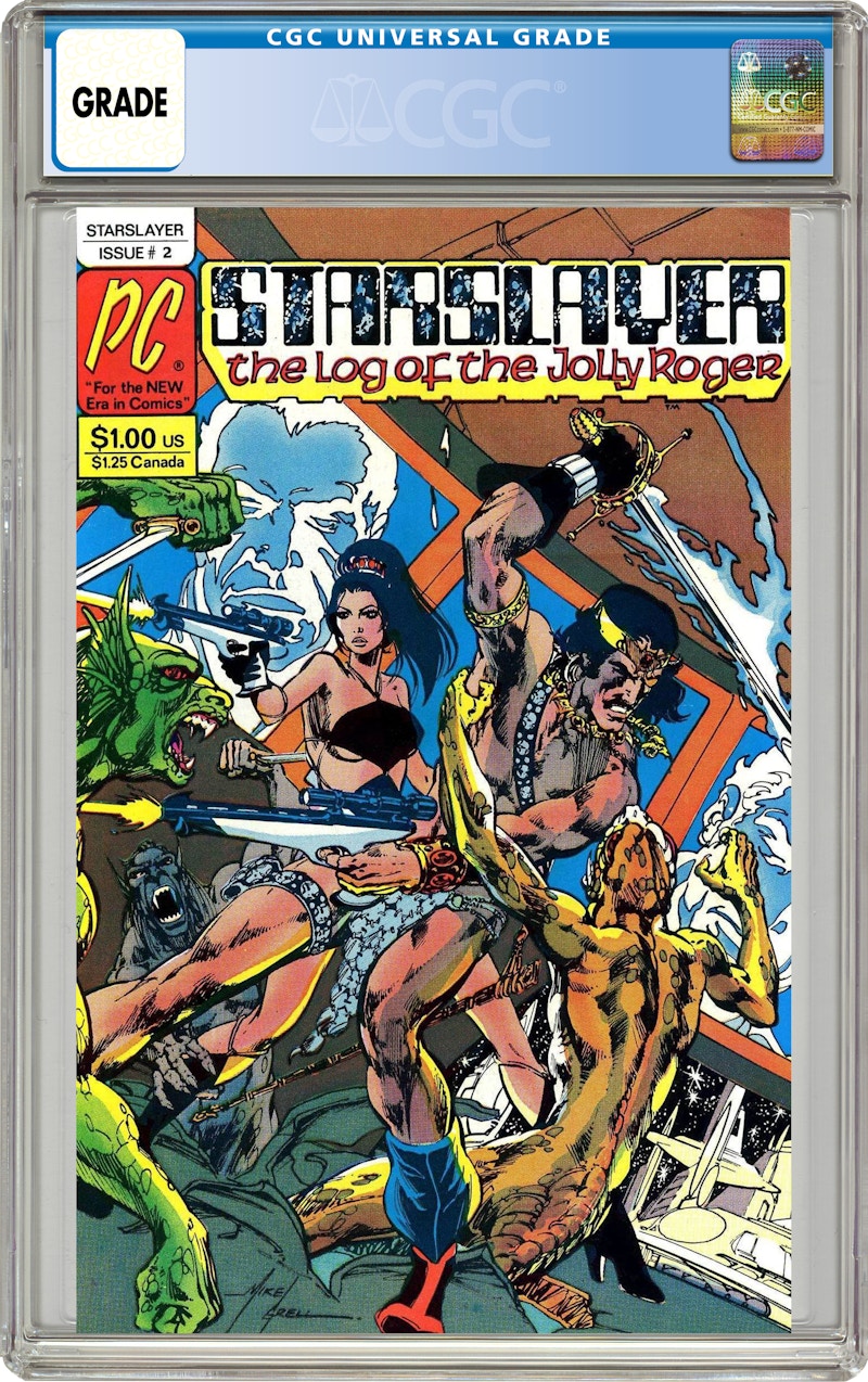 Pacific/First Starslayer (1982 Pacific/First) #2 Comic Book CGC Graded - US
