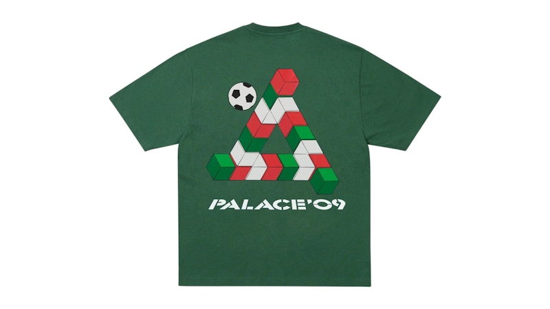 Palace 09 Tri-Ferg T-Shirt Racey Green Men's - FW25 - US